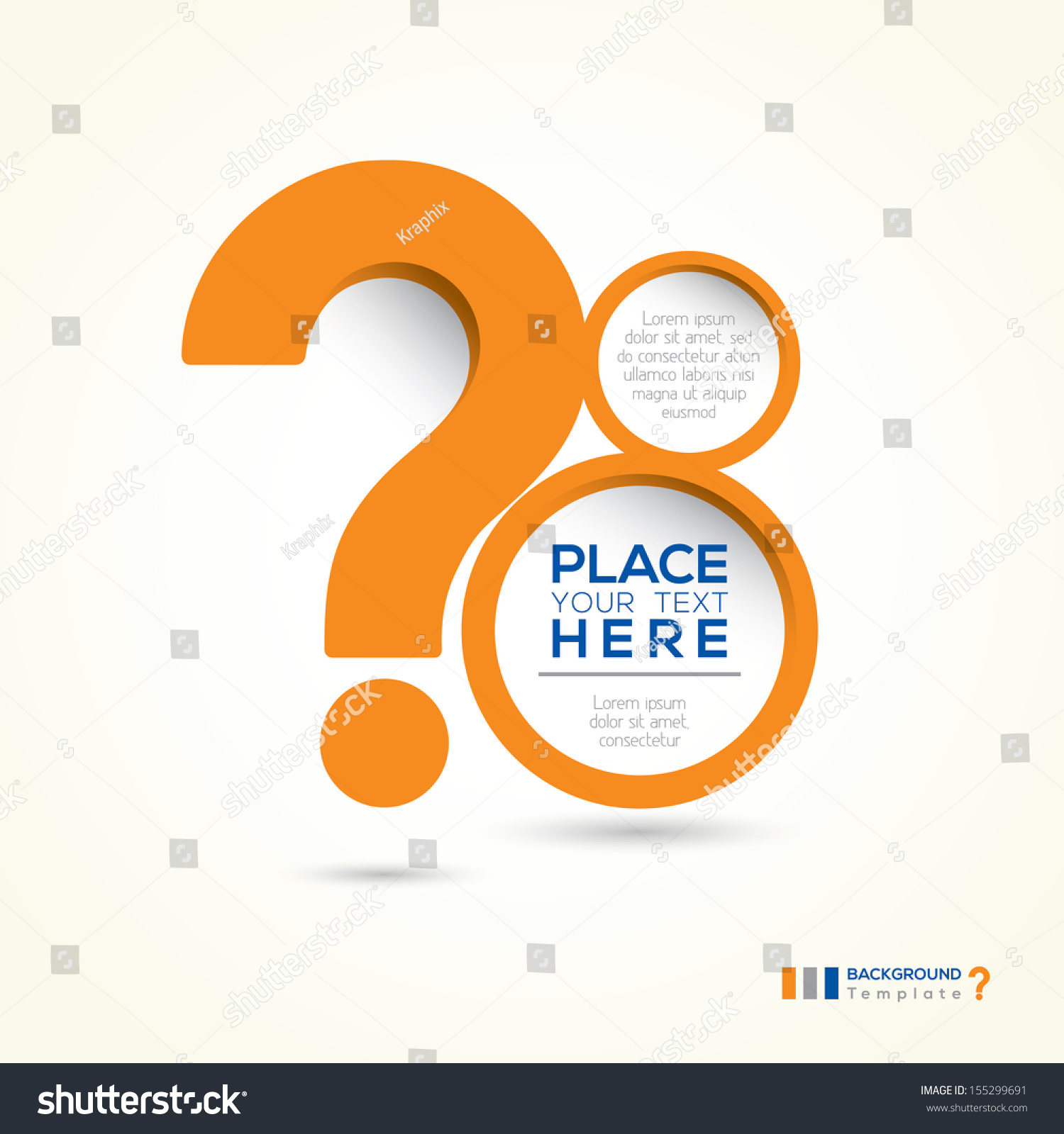 Question Mark Shape Minimal Style Abstract Stock Vector (Royalty Free ...