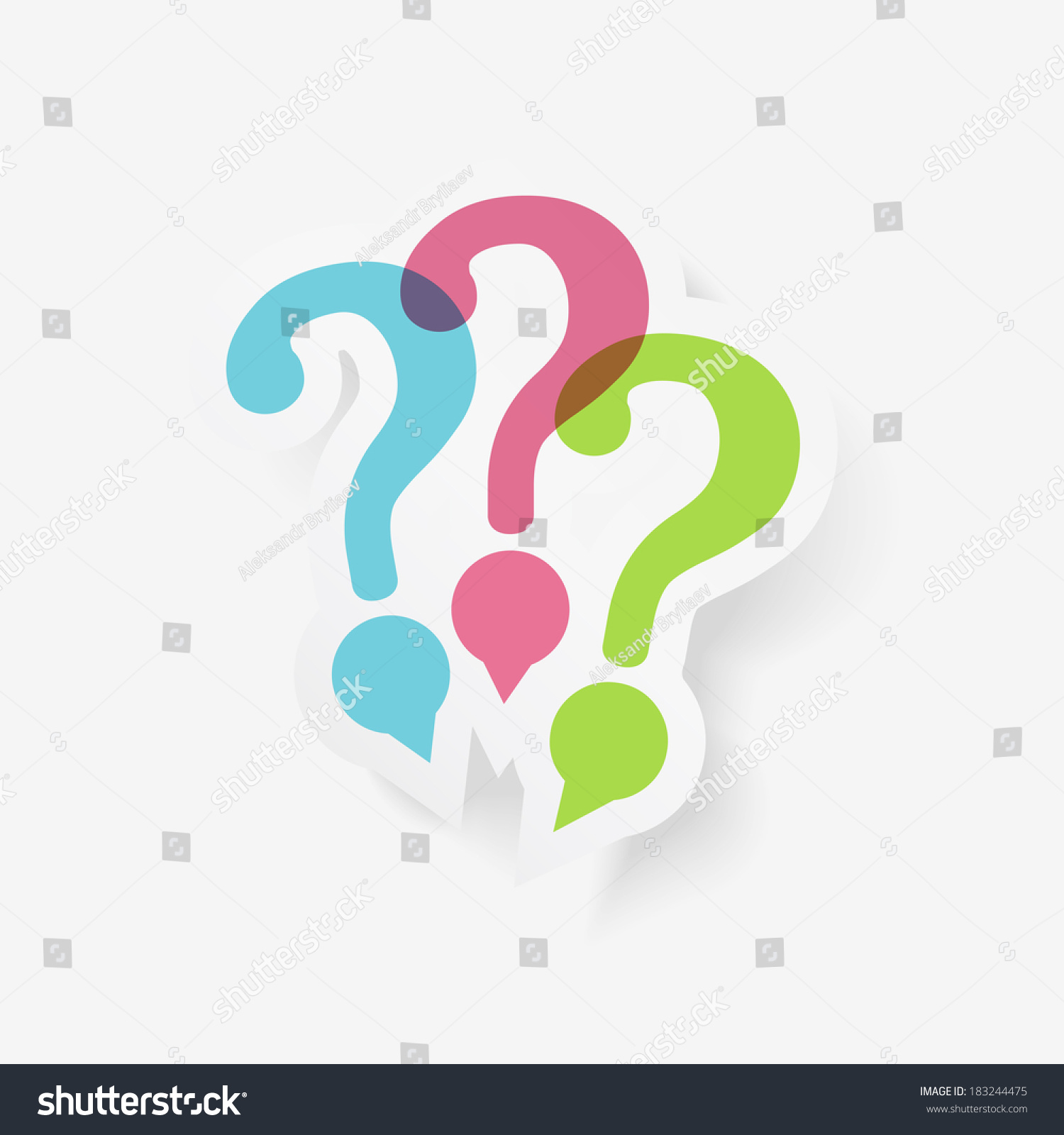 Question Marks Vector Eps10 Illustration: Vector có sẵn (miễn phí bản ...