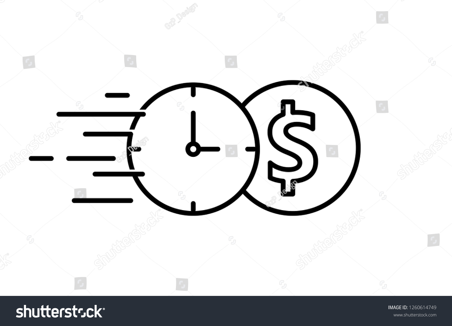 Instant cash icon Stock Illustrations, Images & Vectors | Shutterstock