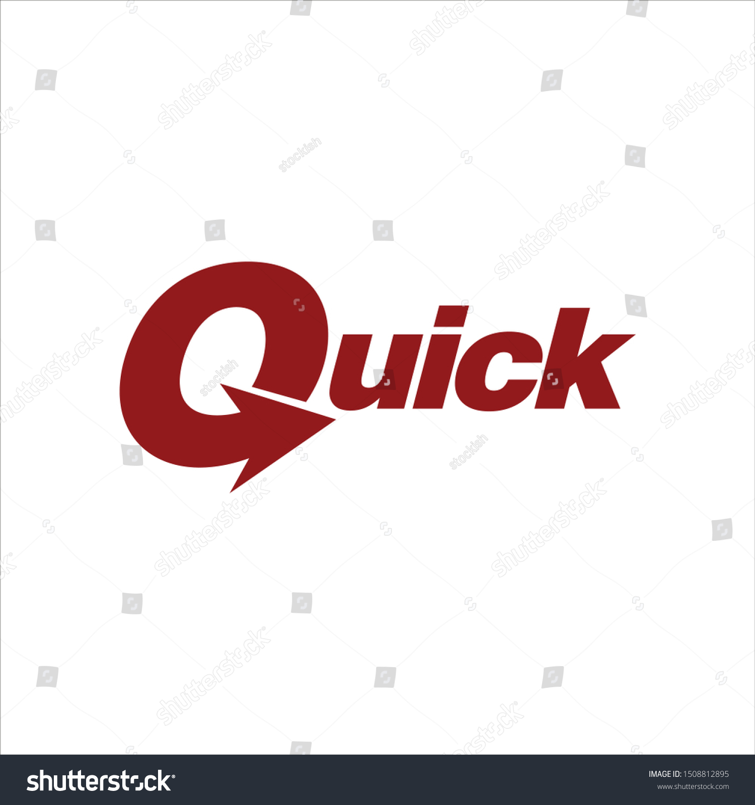 Quick Logo Arrow Symbol Icon Vector Stock Vector (Royalty Free ...