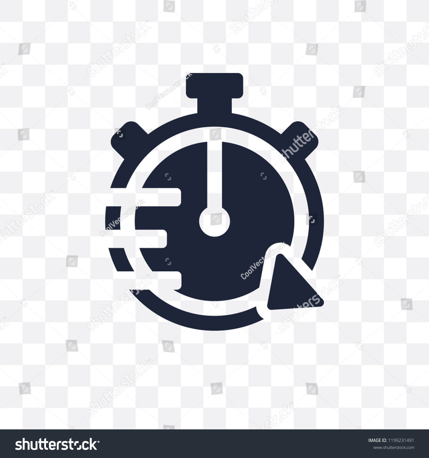 Quick Transparent Icon Quick Symbol Design Stock Vector (Royalty Free ...