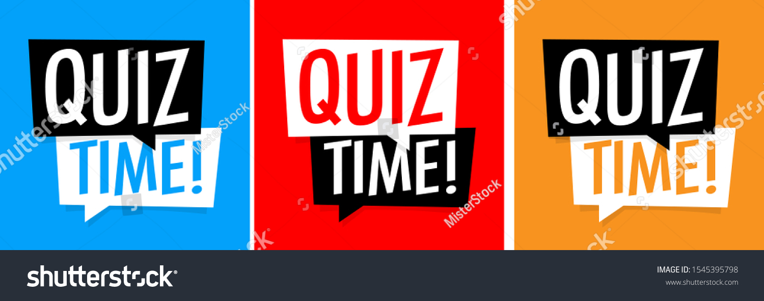 3,131 Quiz time Stock Vectors, Images & Vector Art | Shutterstock