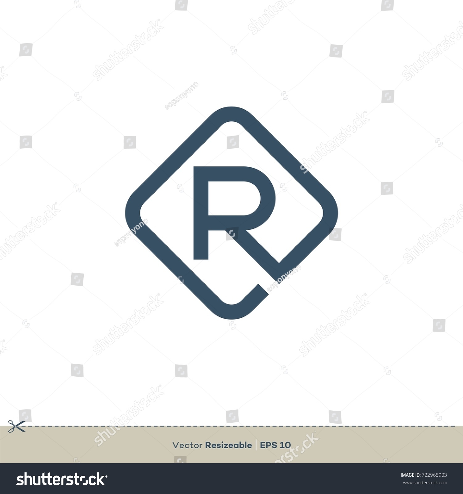 691 Diamond r logo Images, Stock Photos & Vectors | Shutterstock