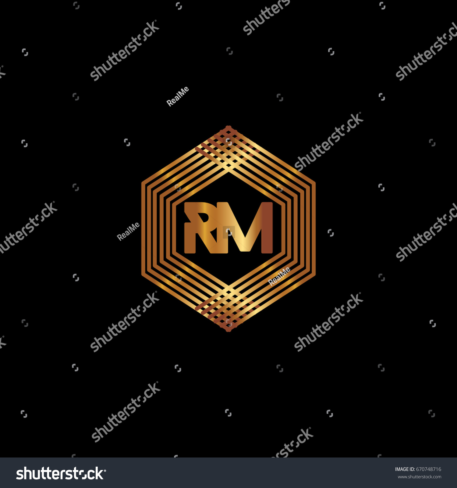 R M Logo Stock Vector (Royalty Free) 670748716 | Shutterstock