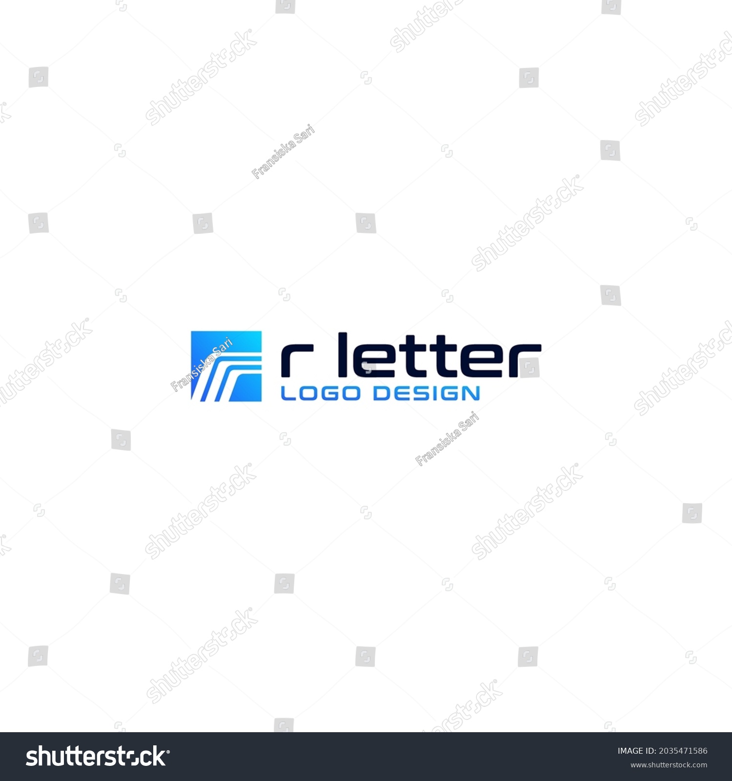 R Triple R Logo Design Vector Stock Vector (Royalty Free) 2035471586 ...