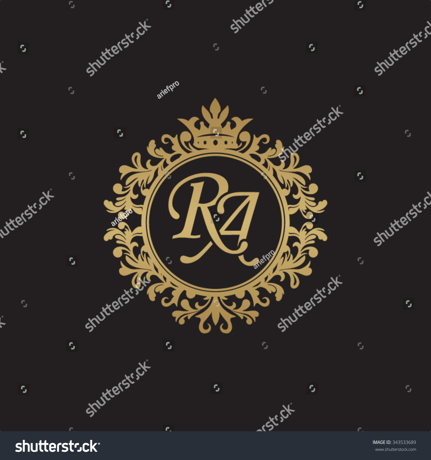 2,428 Monogram ra Images, Stock Photos & Vectors | Shutterstock