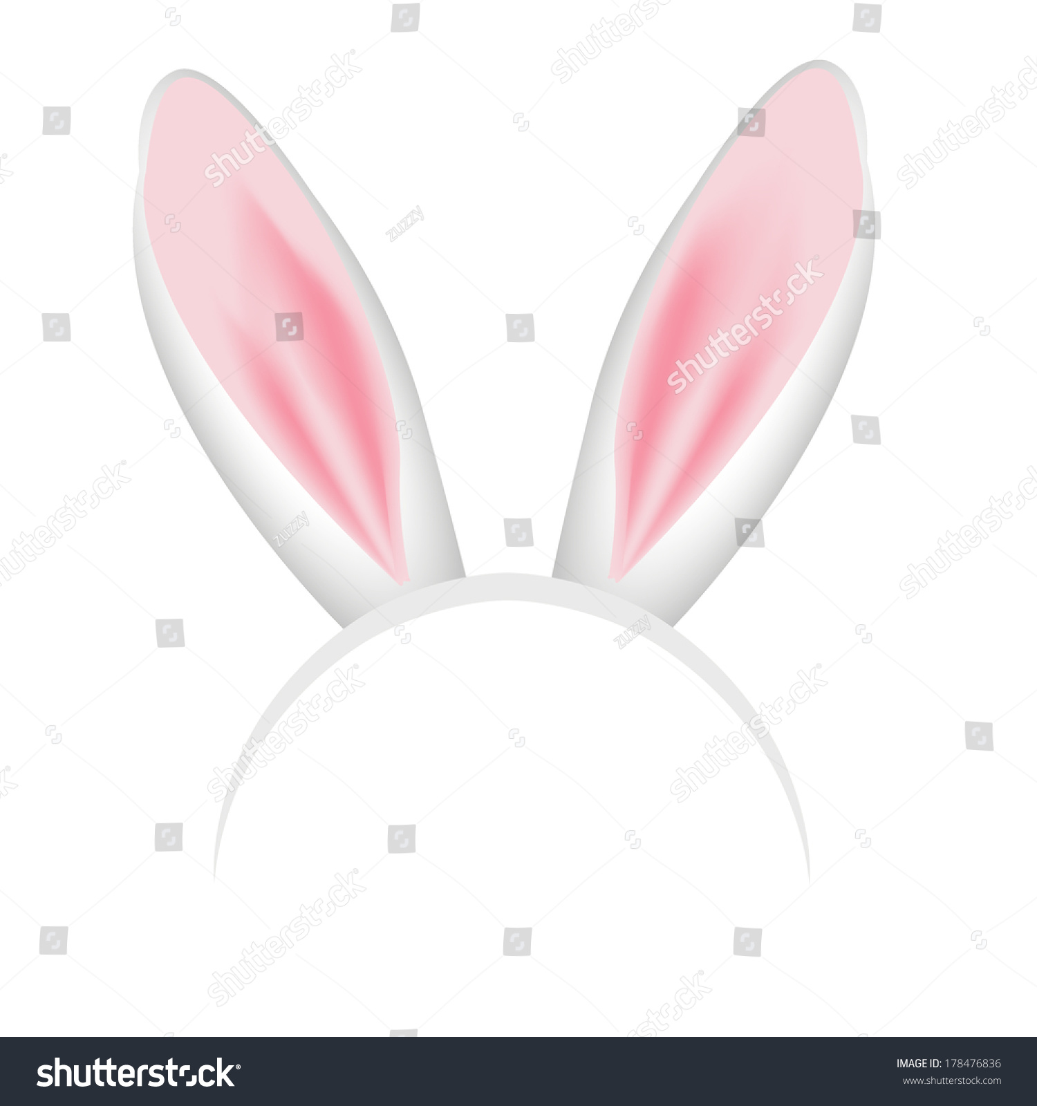 Rabbit Ears Crown: vector de stock (libre de regalías) 178476836 ...