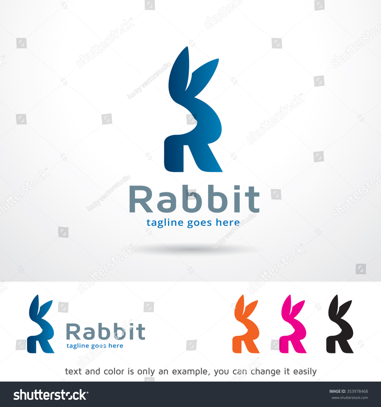 1,034 Rabbit r Images, Stock Photos & Vectors | Shutterstock