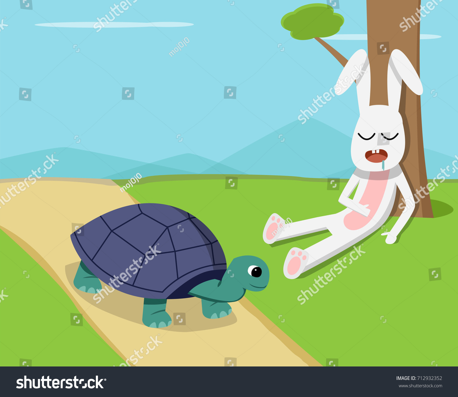 428 Tortoise hare cartoon Images, Stock Photos & Vectors | Shutterstock