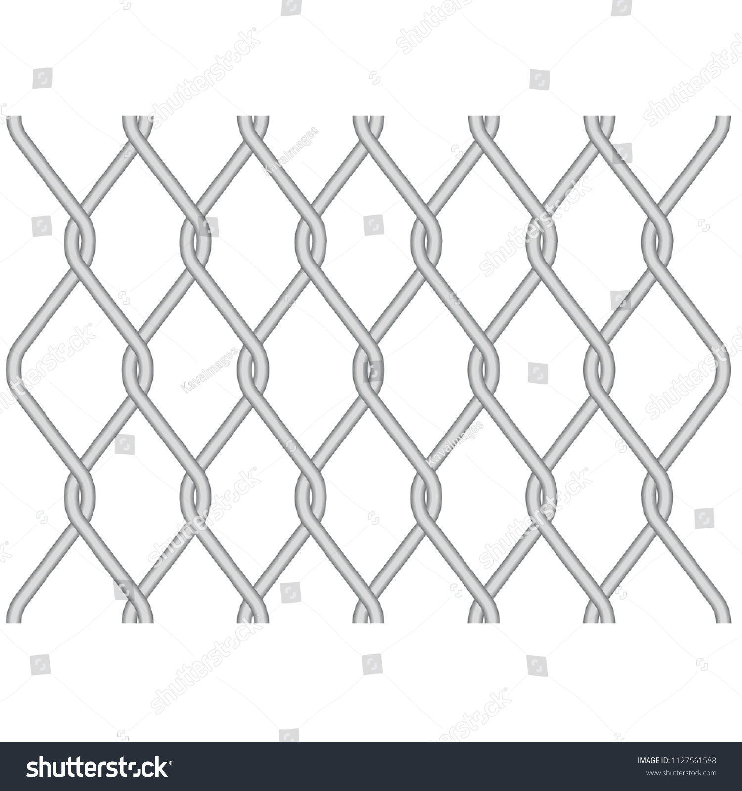 Rabitz Metallic Wire Mesh Pattern Twisted Stock Vector (Royalty Free ...