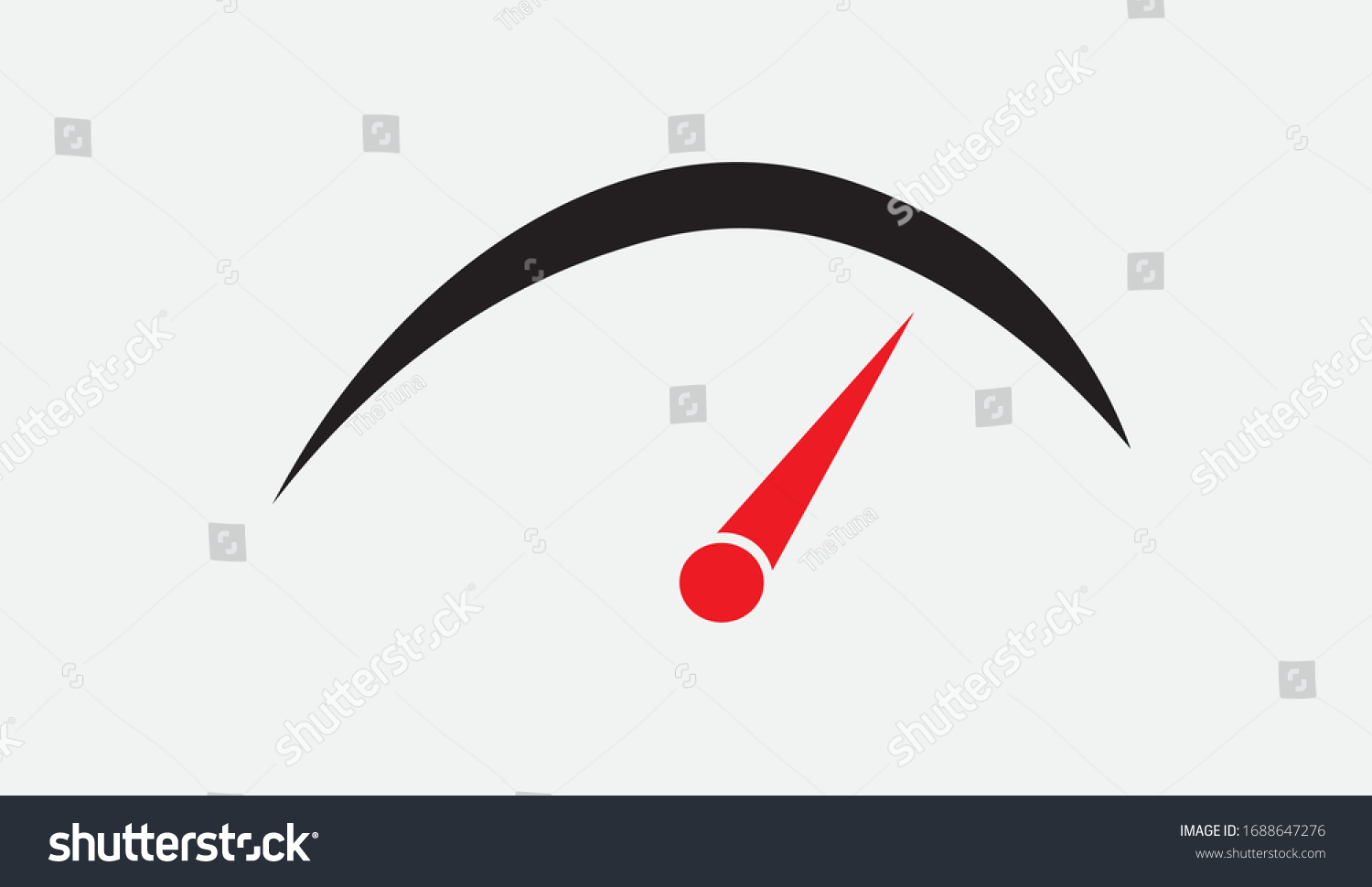 Race Car Speedometer Vector Illustration Stock Vector (Royalty Free ...