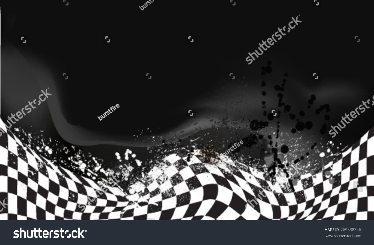 Race Checkered Flag Background Vector Stock Vector (Royalty Free ...