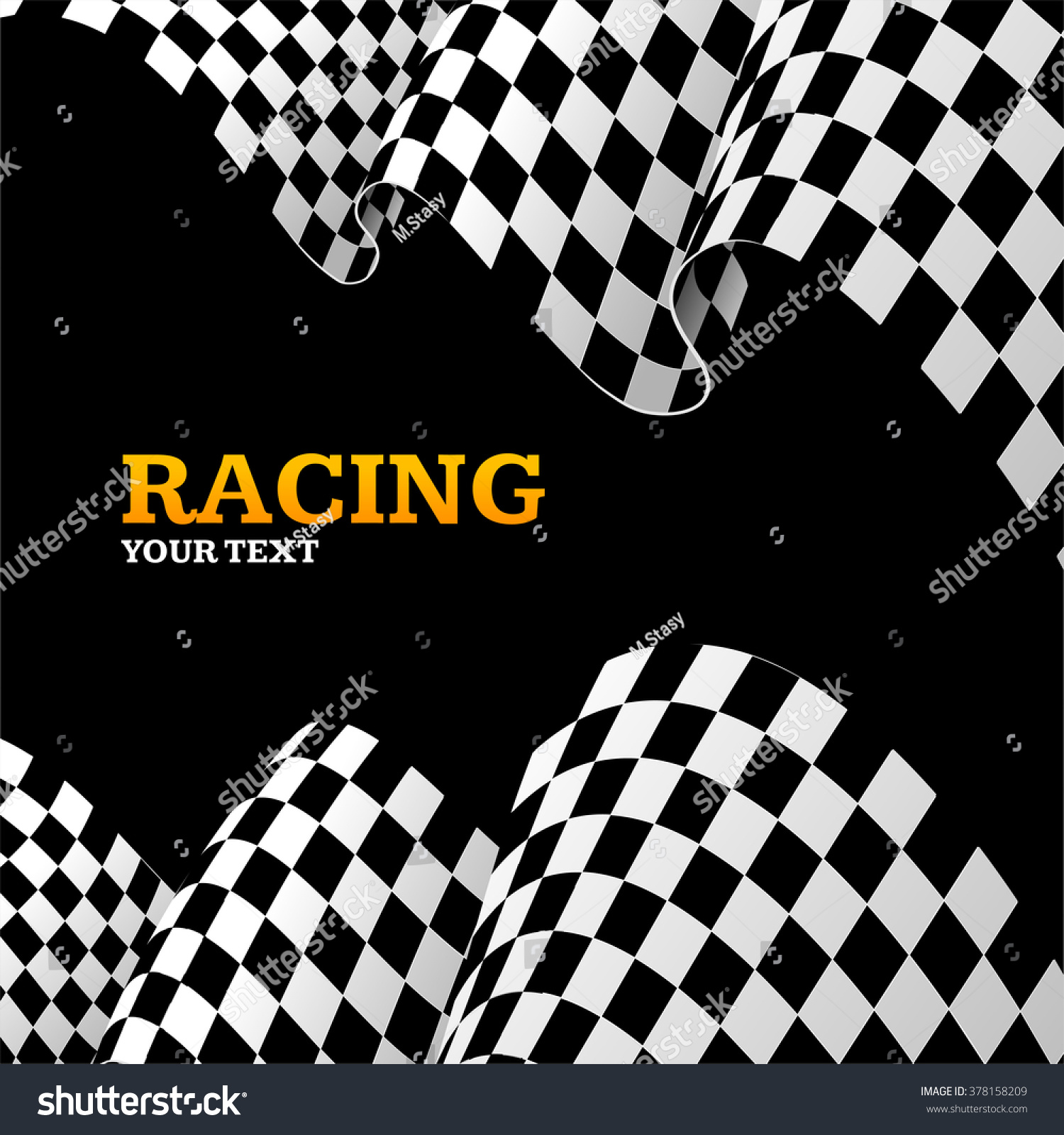 Racing Background Space Your Text Vector Stock Vector (Royalty Free ...