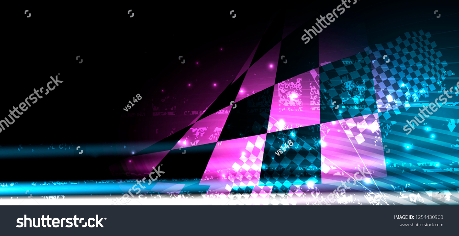 Racing Speed Background Vector Illustration Motion: เวกเตอร์สต็อก (ปลอด ...