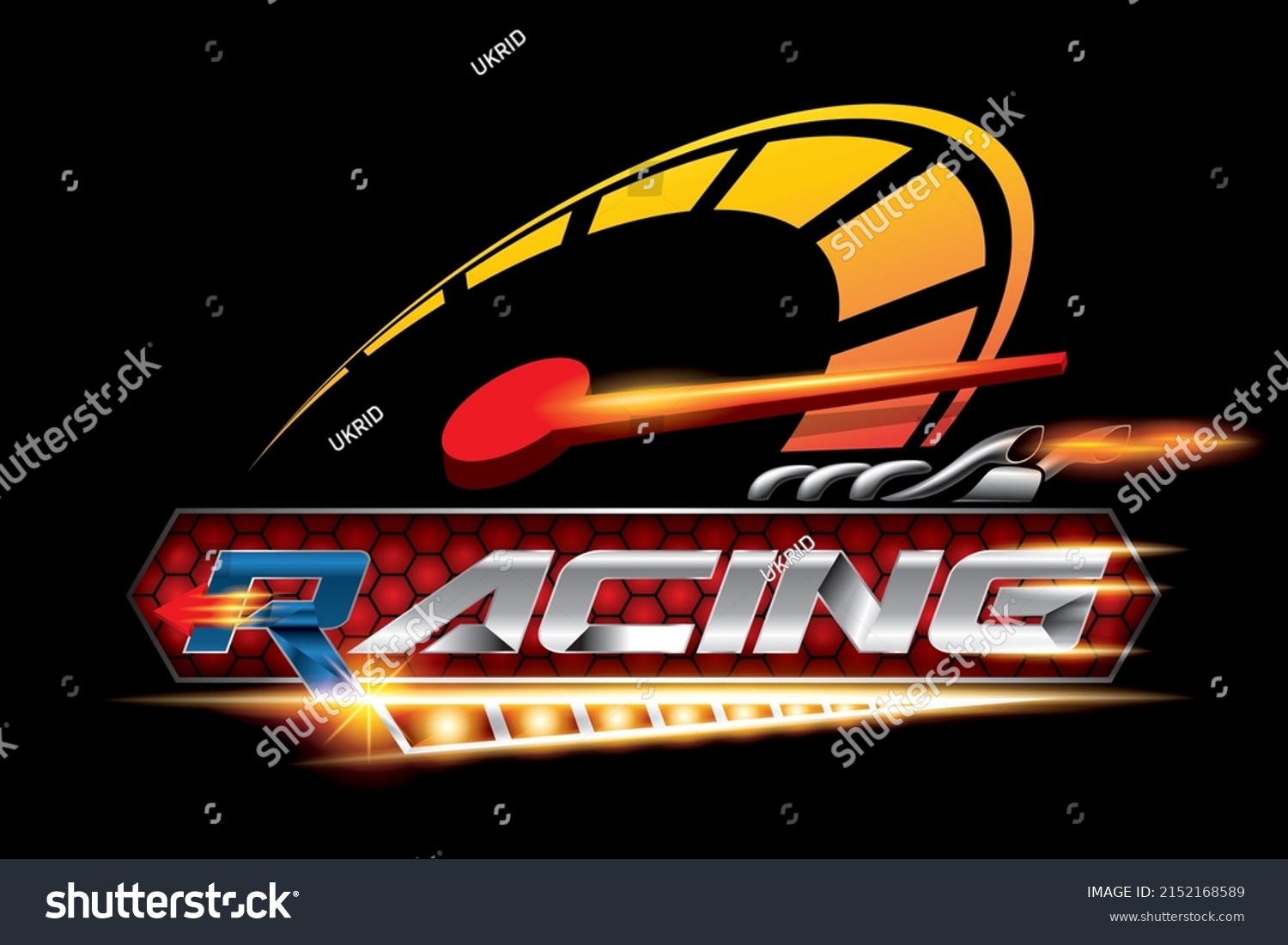 Racing Speed Logo Design Concept Vector Stock Vector (Royalty Free ...