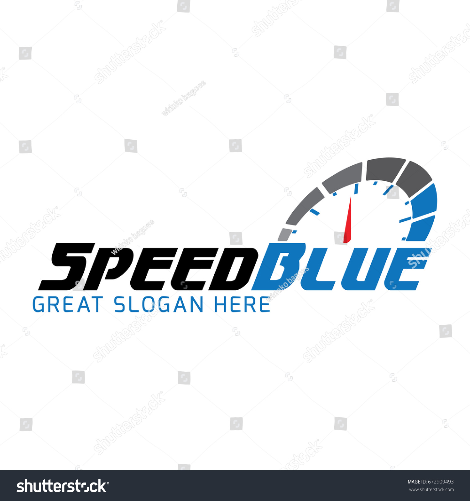 Racing Team Logo Template Speedometer Icon: เวกเตอร์สต็อก (ปลอดค่า ...