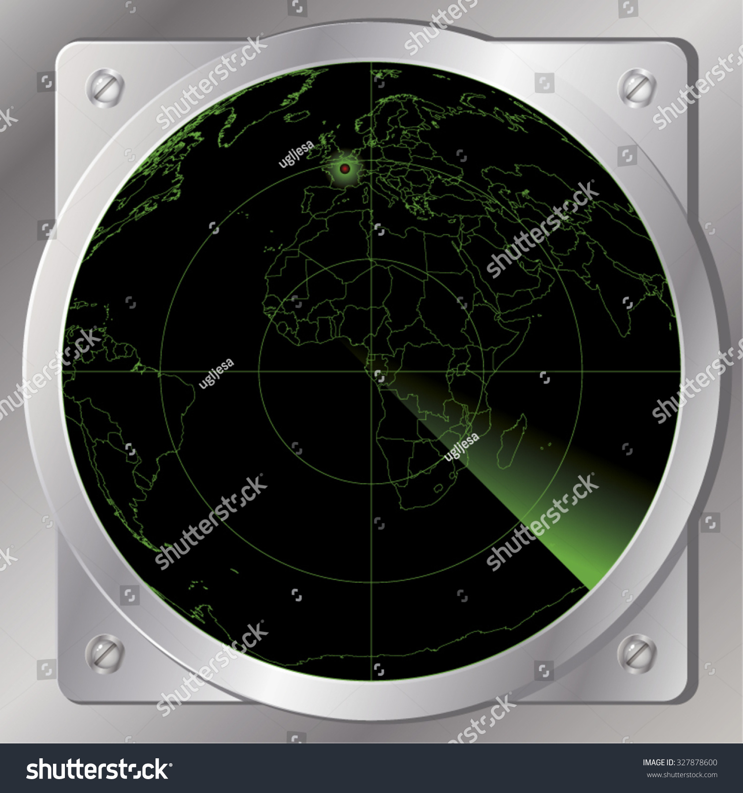 Radar Stock Vector (Royalty Free) 327878600 | Shutterstock