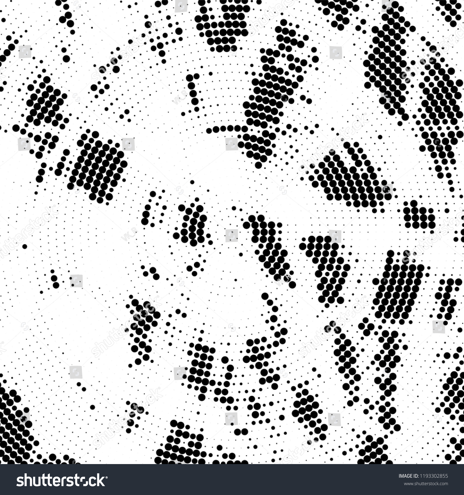 Radial Halftone Texture Black White Vector Stock Vector (Royalty Free ...