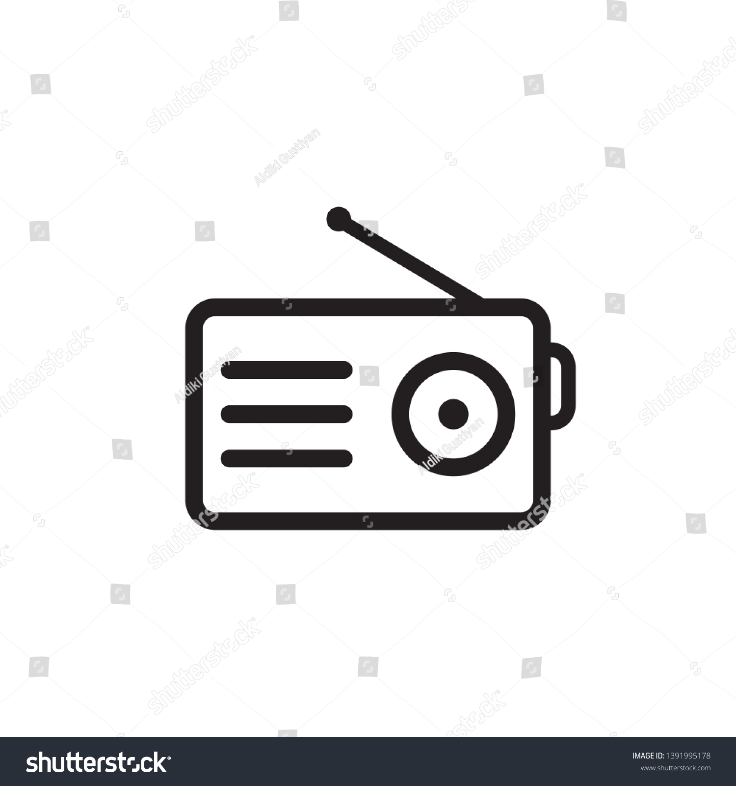 470,103 Radio icon 图片、库存照片和矢量图 | Shutterstock