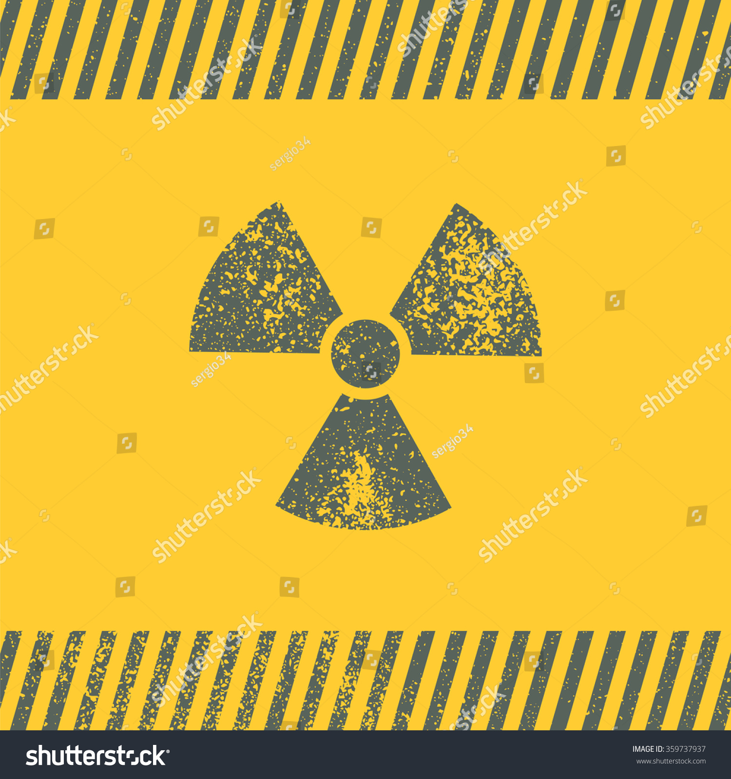 Radioactive Symbol Design Element Vector Illustrationeps Stock Vector ...