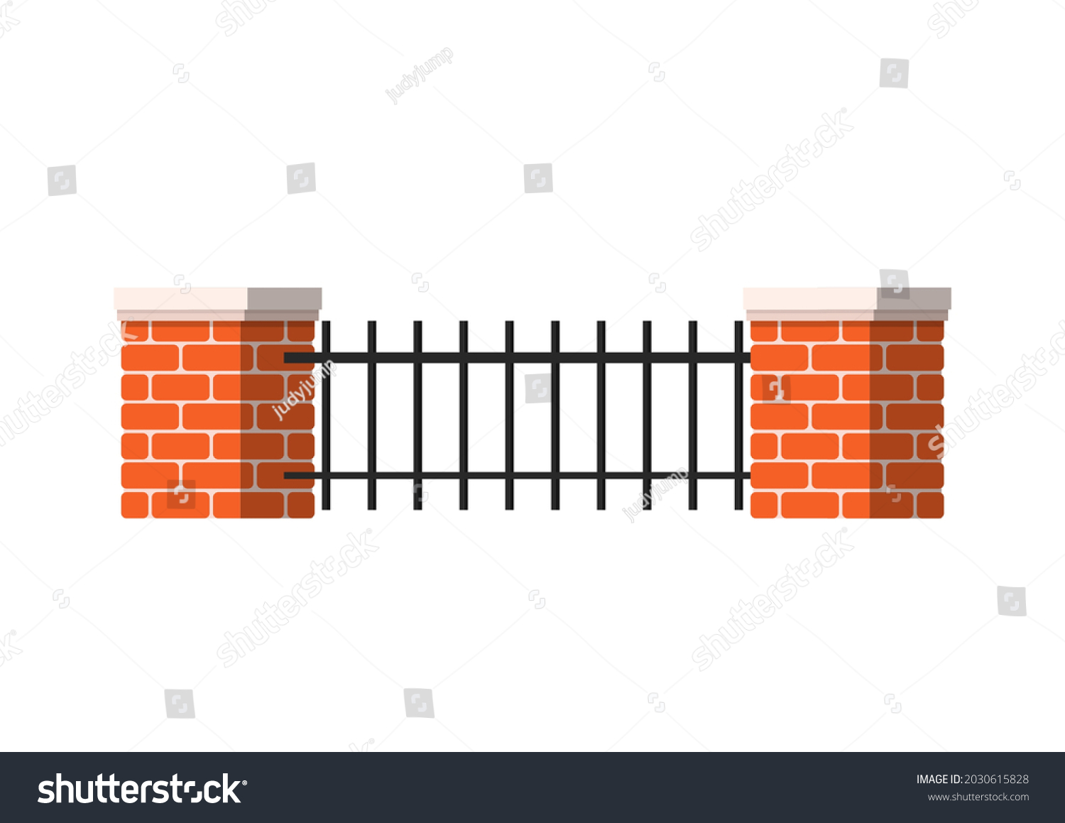Railing Vector Railing Vector On White Stock Vector (Royalty Free ...