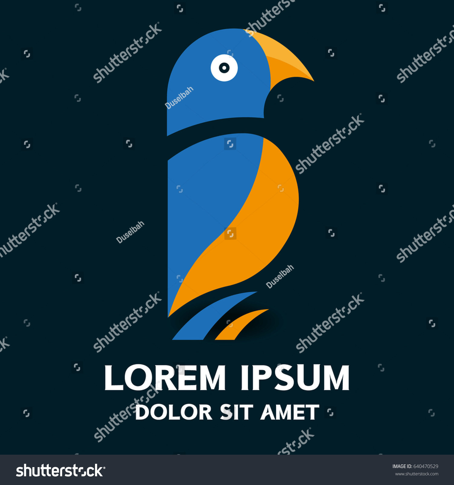 Rain Bird Logo Vector Vector Illustration: เวกเตอร์สต็อก (ปลอดค่า ...