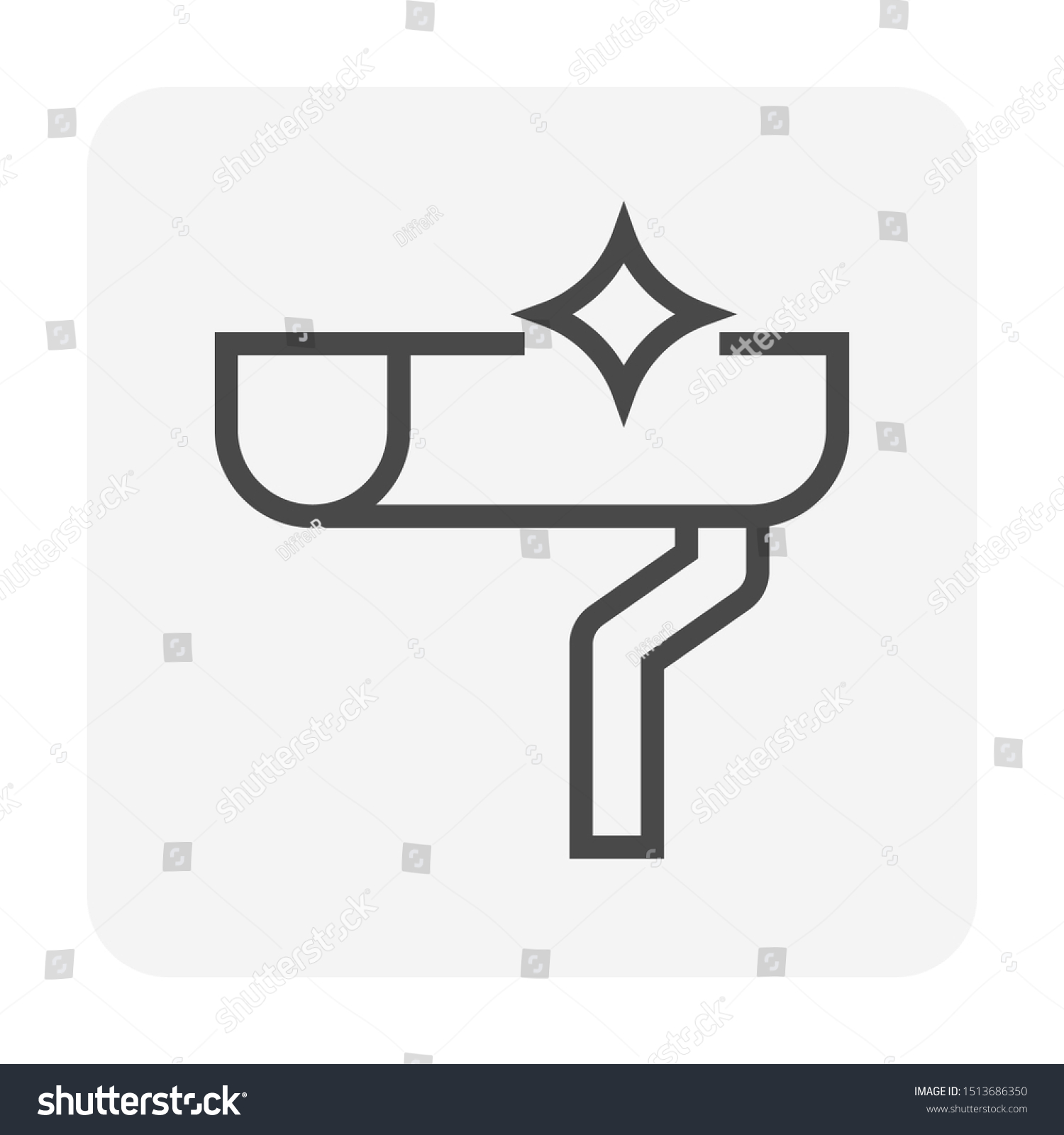 4,185 Gutter icon Images, Stock Photos & Vectors | Shutterstock