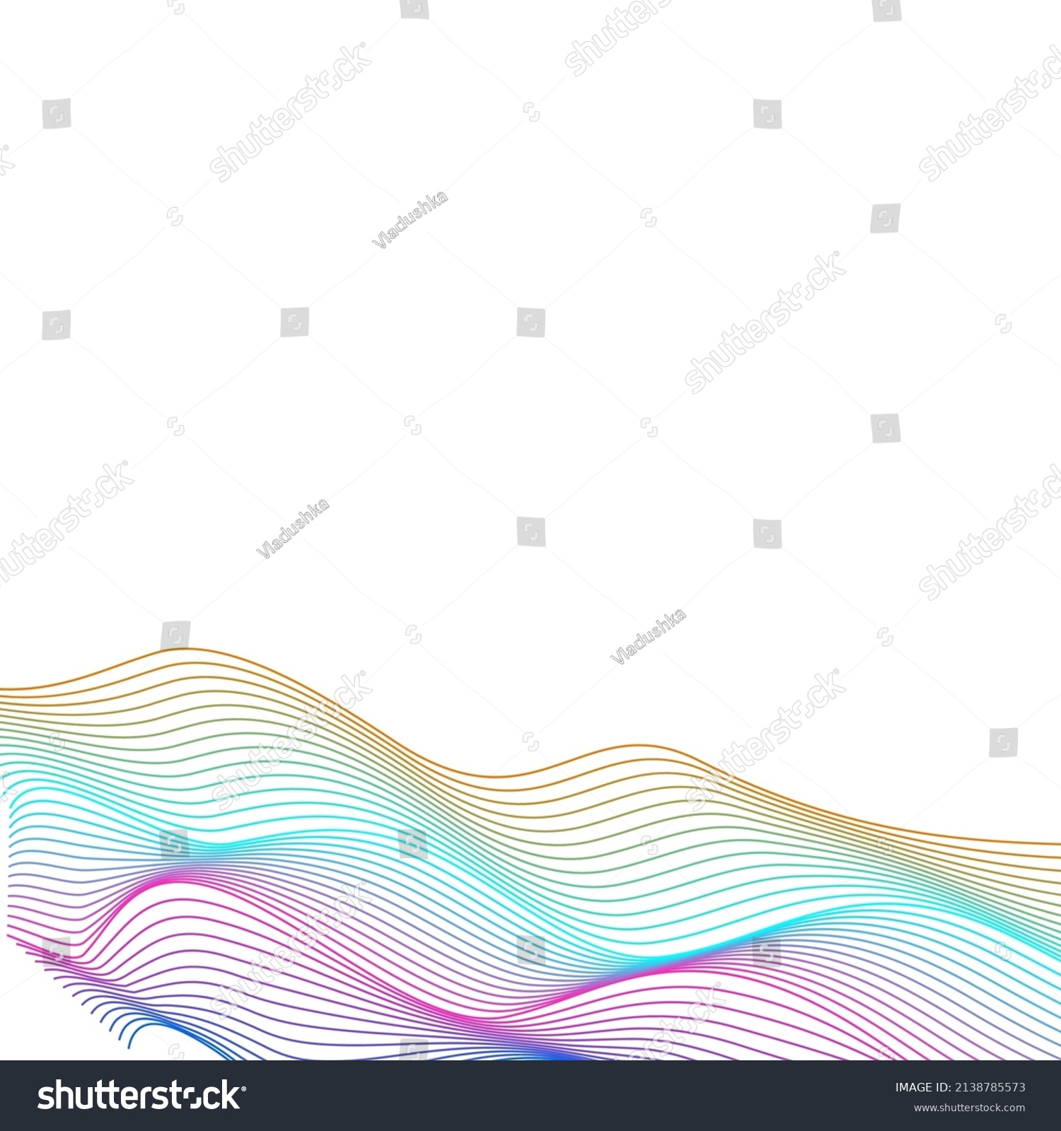 Rainbow Blend Background White Vector Creative Stock Vector (Royalty ...