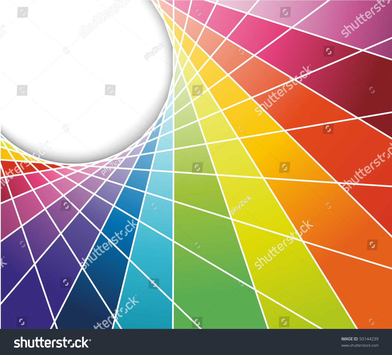 Rainbow Cell Horizontal Background Clipart Stock Vector (Royalty Free ...