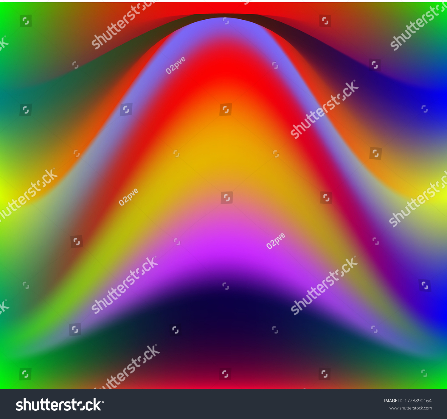 Rainbowcolored Illustration Multicolored Wallpaper Background Stock ...