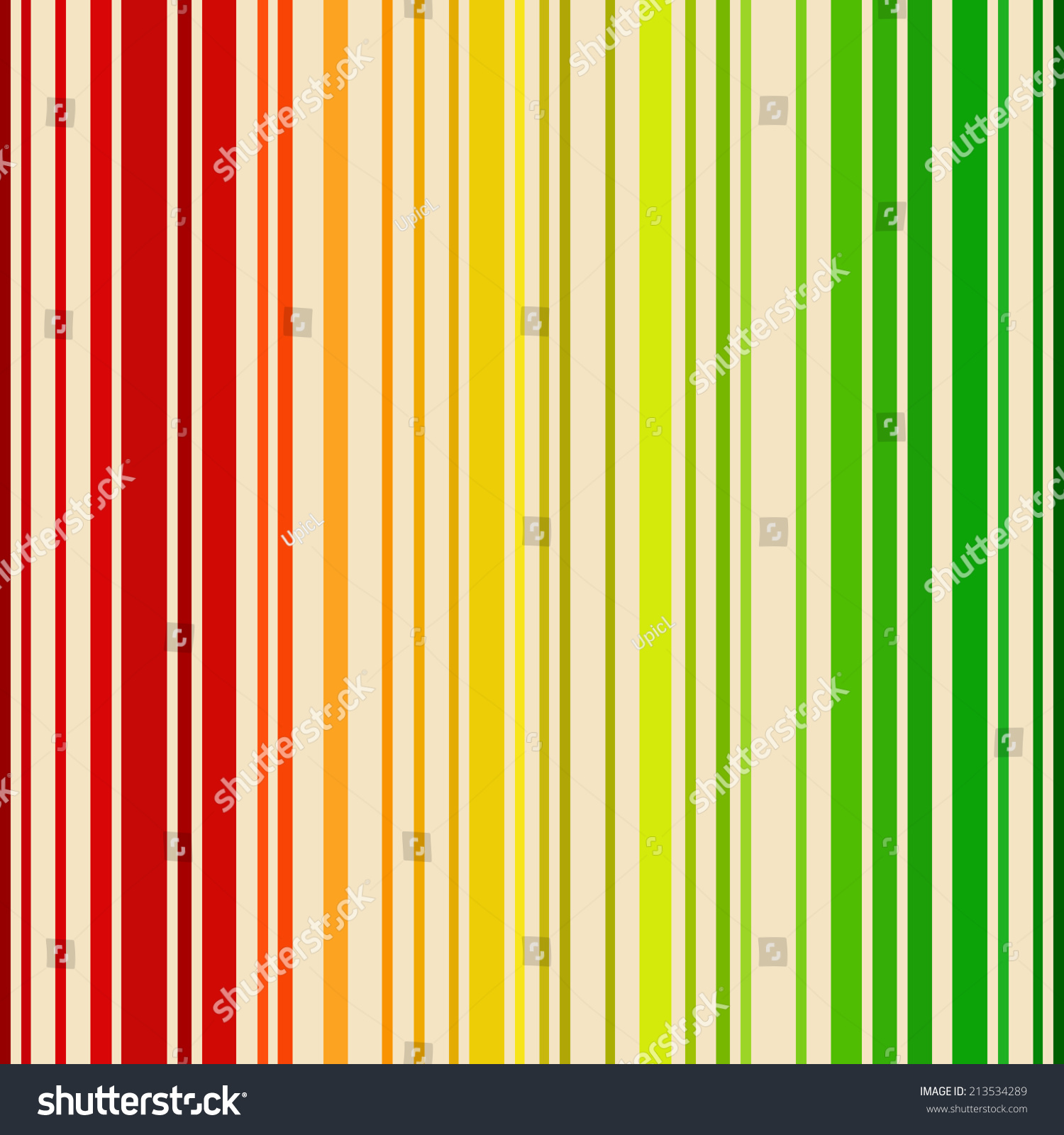 Rainbow Colored Seamless Barcode Background Vector Stock Vector ...