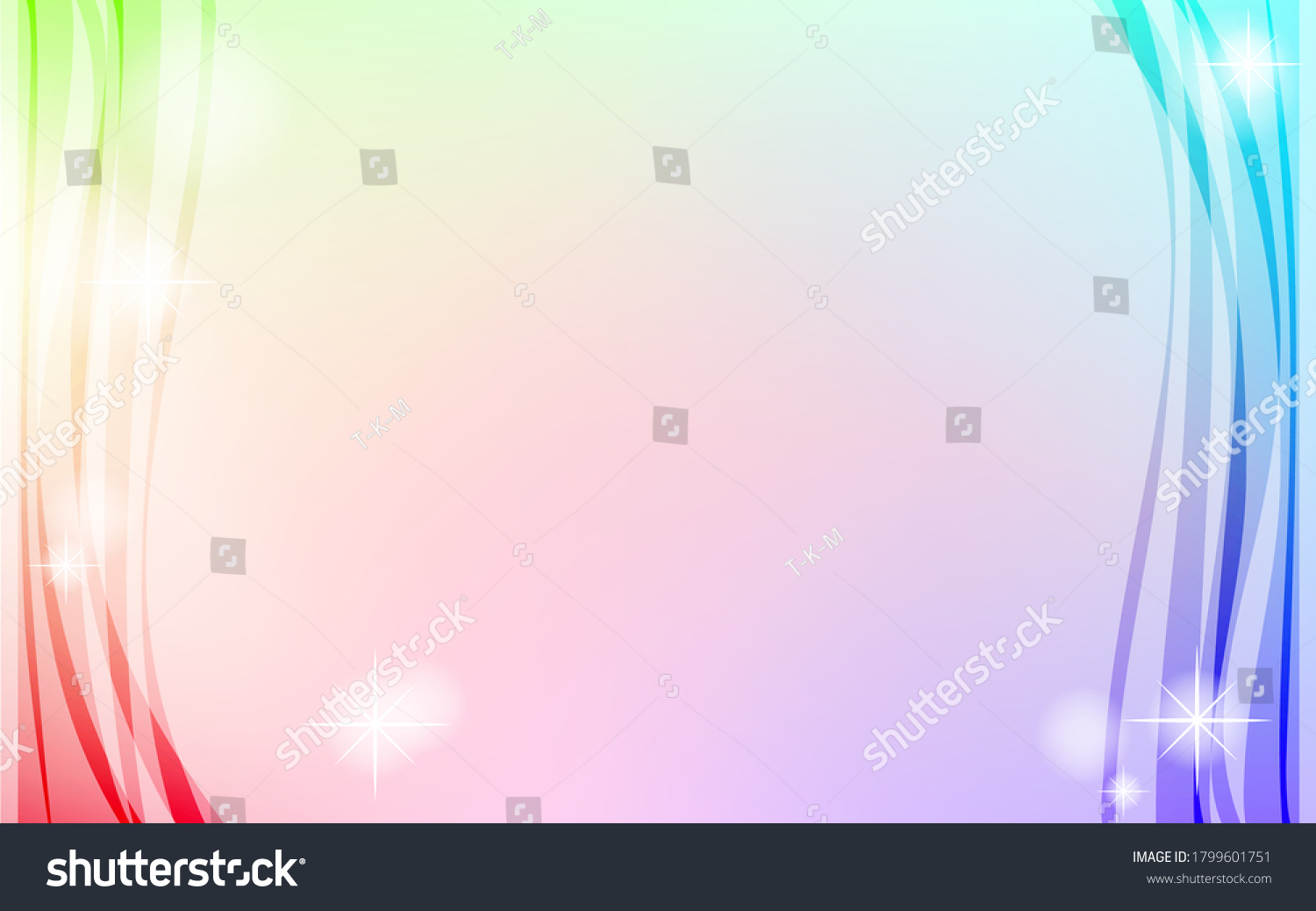 Rainbow Gradient Glitter Background Illustration Stock Vector (Royalty ...