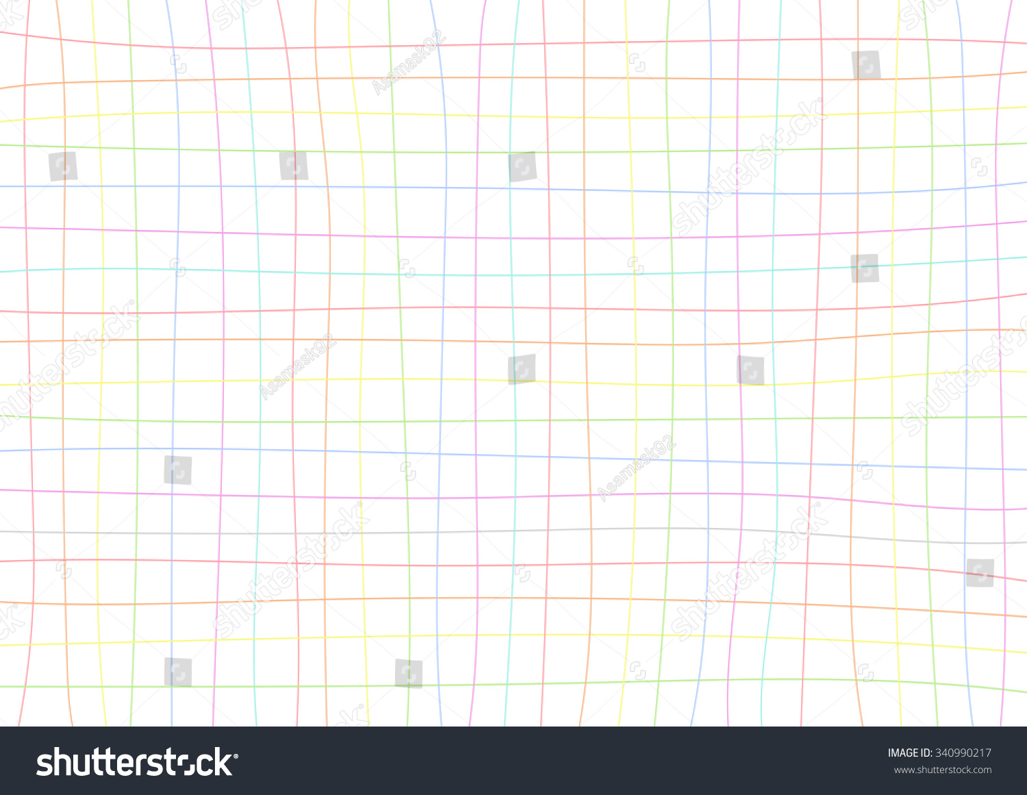 Rainbow Grid White Background Minimal Vector: เวกเตอร์สต็อก (ปลอดค่า ...