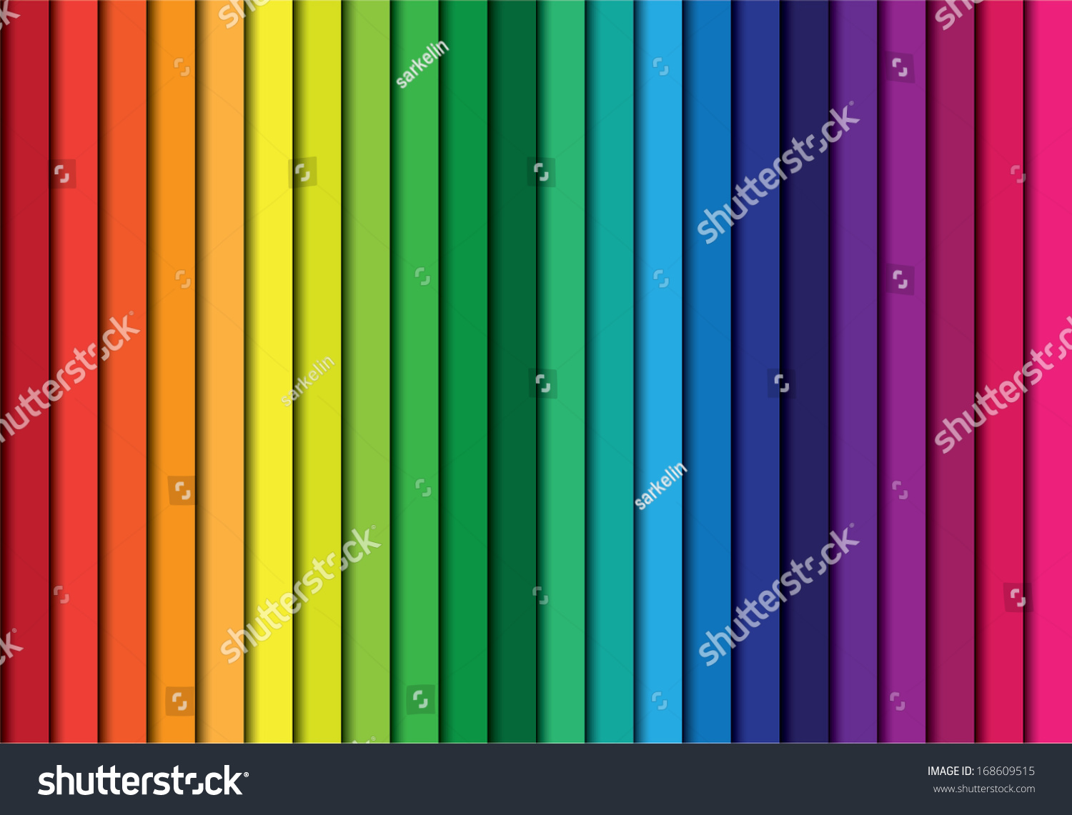 Rainbow Wallpaper Vector Eps10: vector de stock (libre de regalías ...