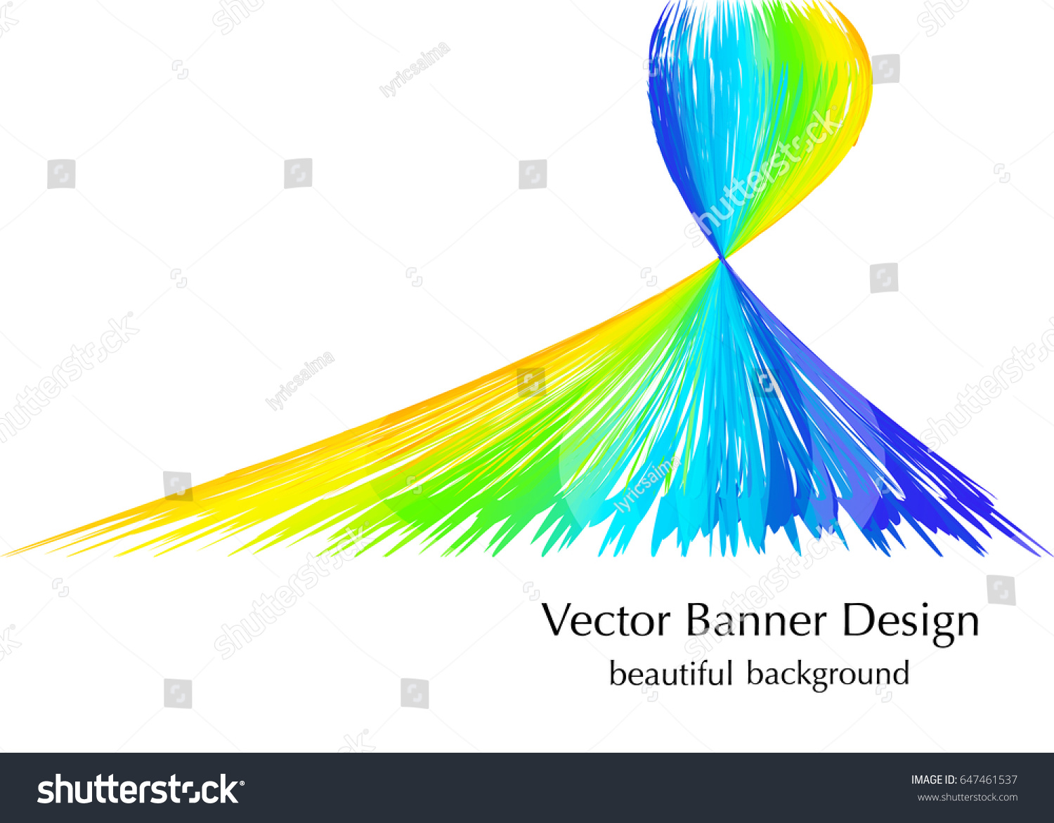 Rainbow Warp Banner Stock Vector (Royalty Free) 647461537 | Shutterstock