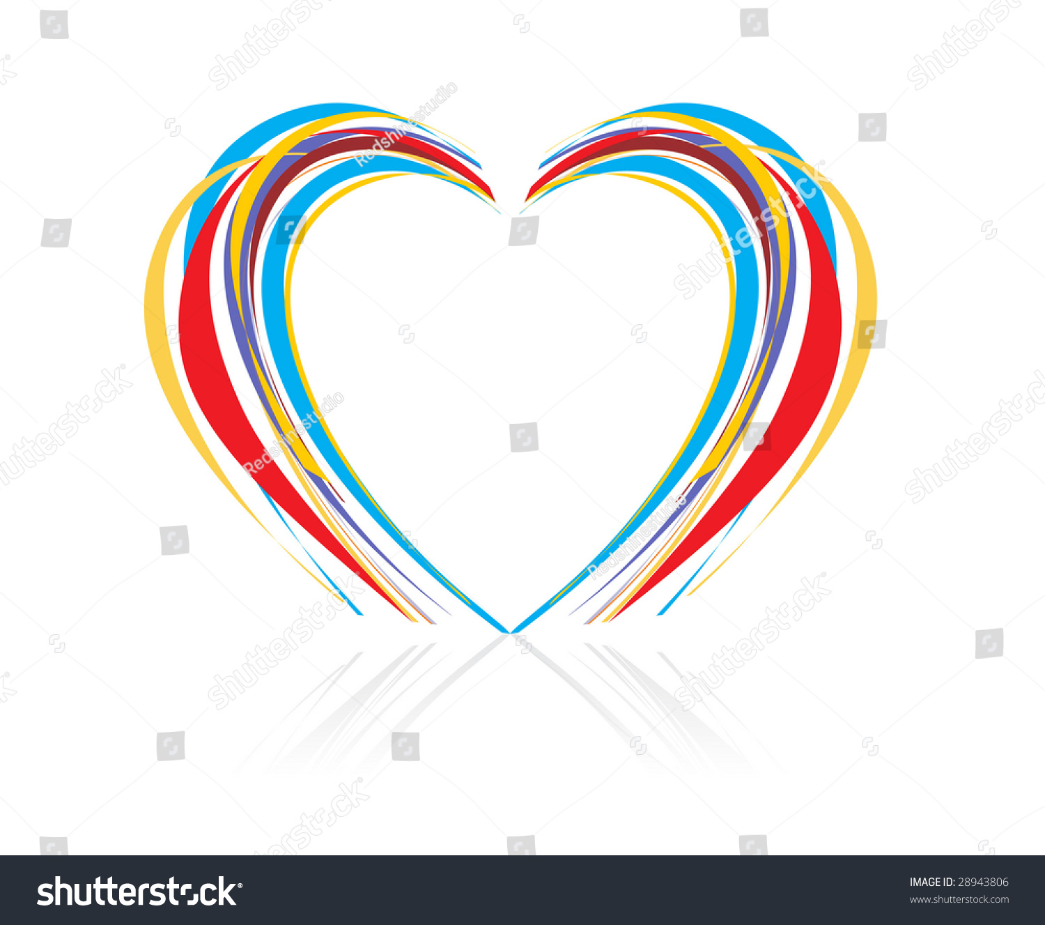 Vector Wave Heart