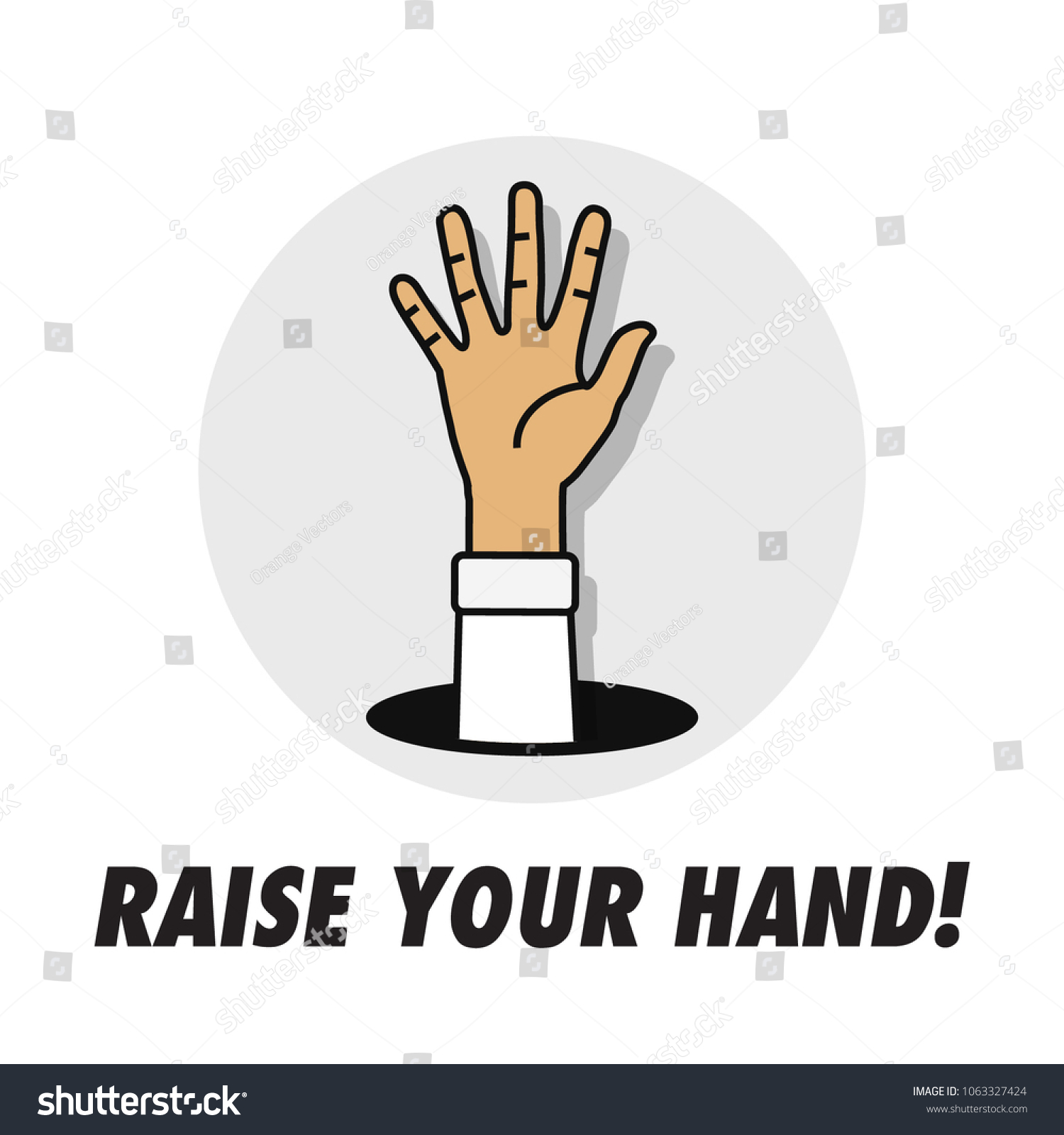 Raise Your Hand Telegraph