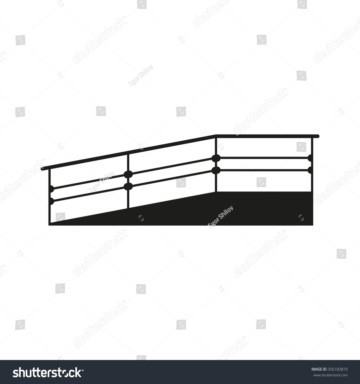 Ramp Icon เวกเตอร์สต็อก 356183819 - Shutterstock