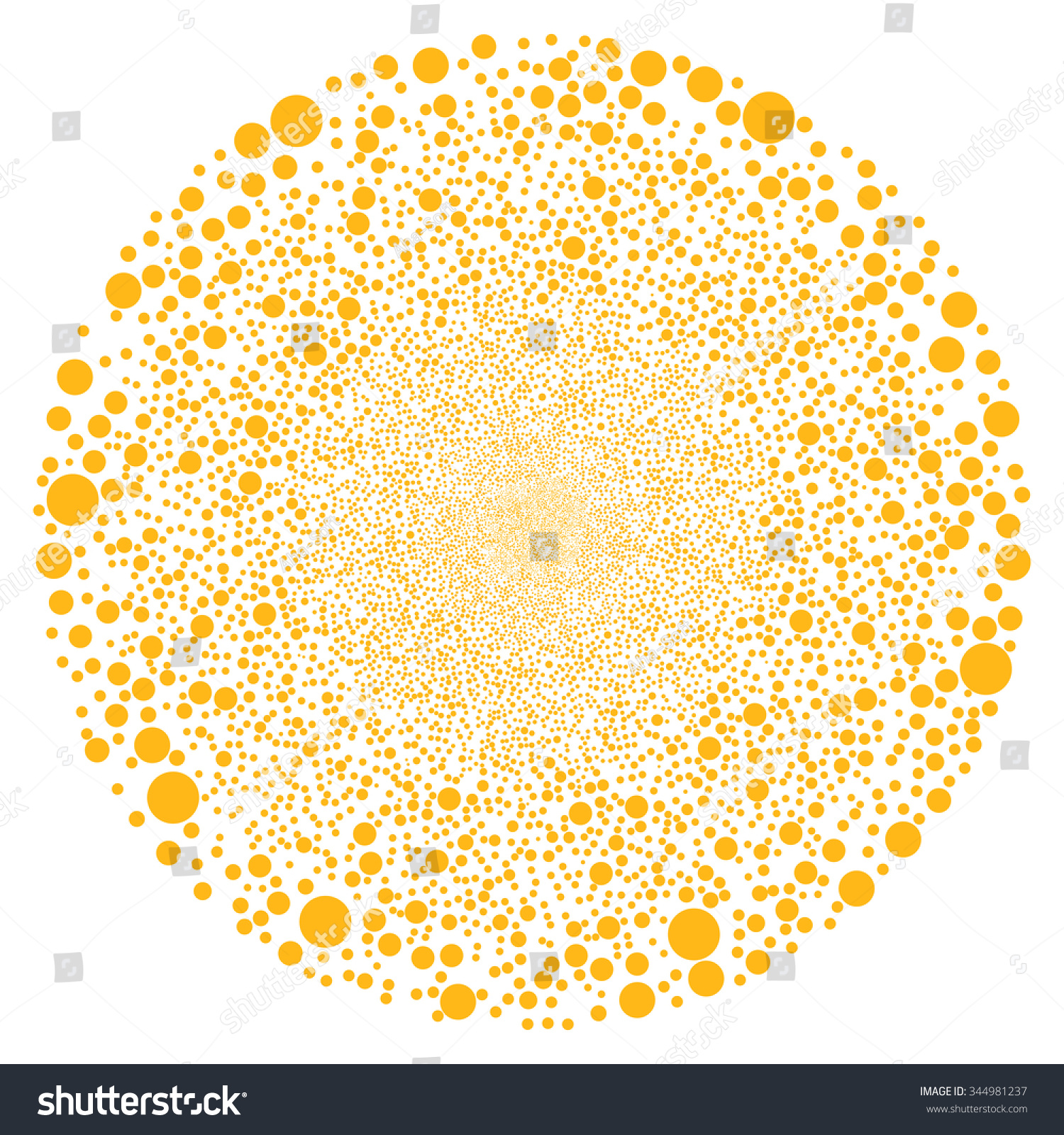 Random Circle Sphere Vector Illustration Style Stock Vector (Royalty ...
