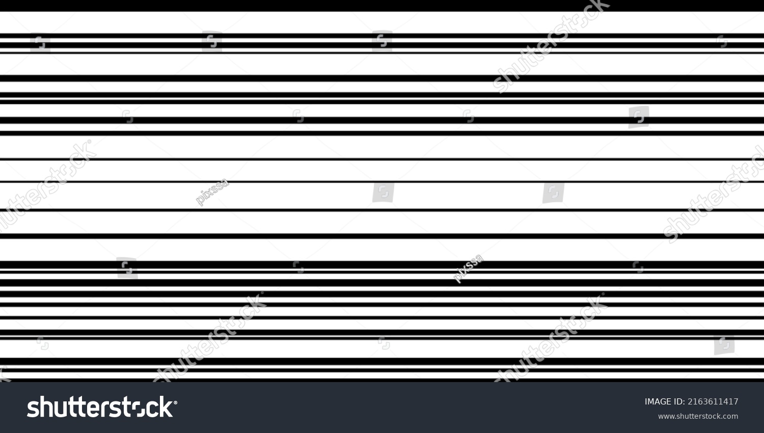 Random Horizontal Lines Stripes Vector Pattern Stock Vector (Royalty ...