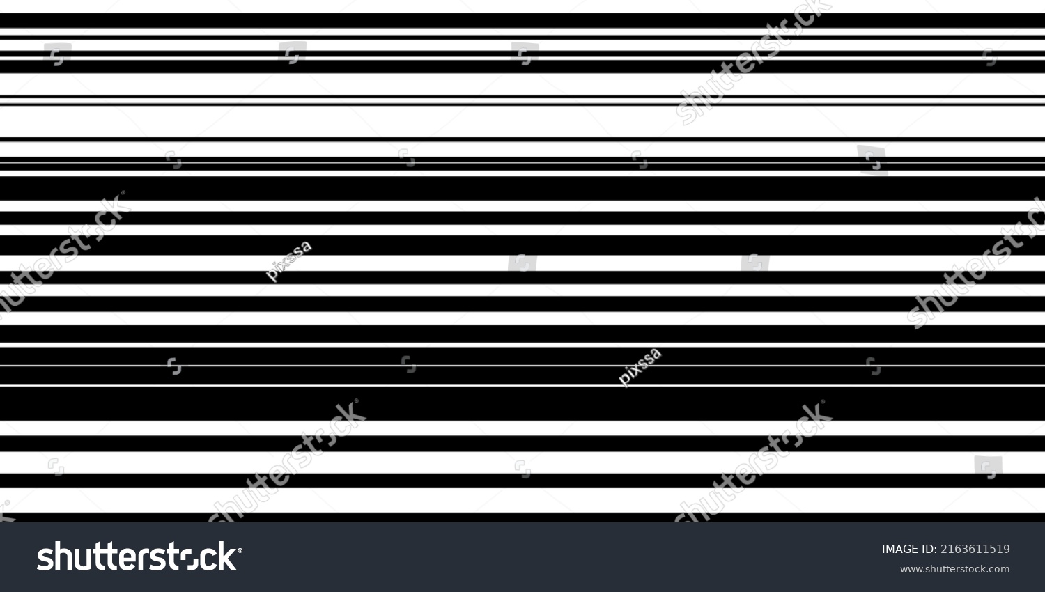 Random Horizontal Lines Stripes Vector Pattern Stock Vector (Royalty ...