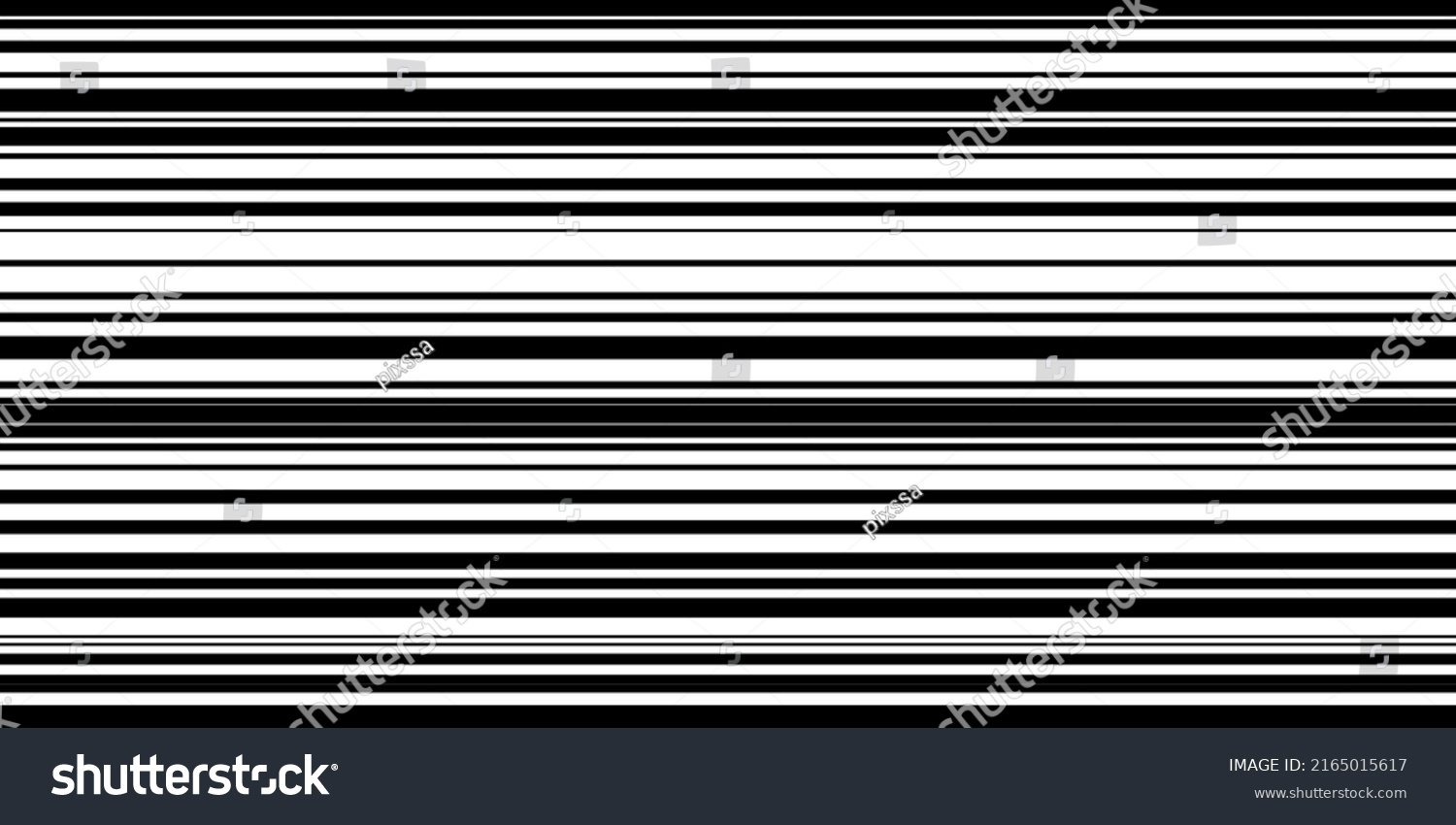 Random Horizontal Lines Stripes Vector Pattern Stock Vector (Royalty ...