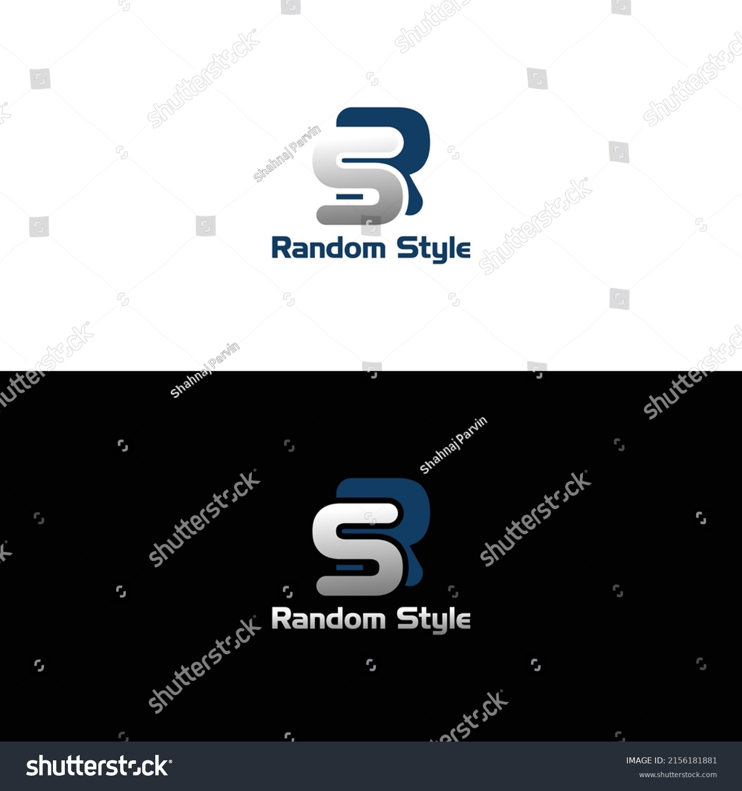 Random Style Logo Design Illustration Stock Vector (Royalty Free ...