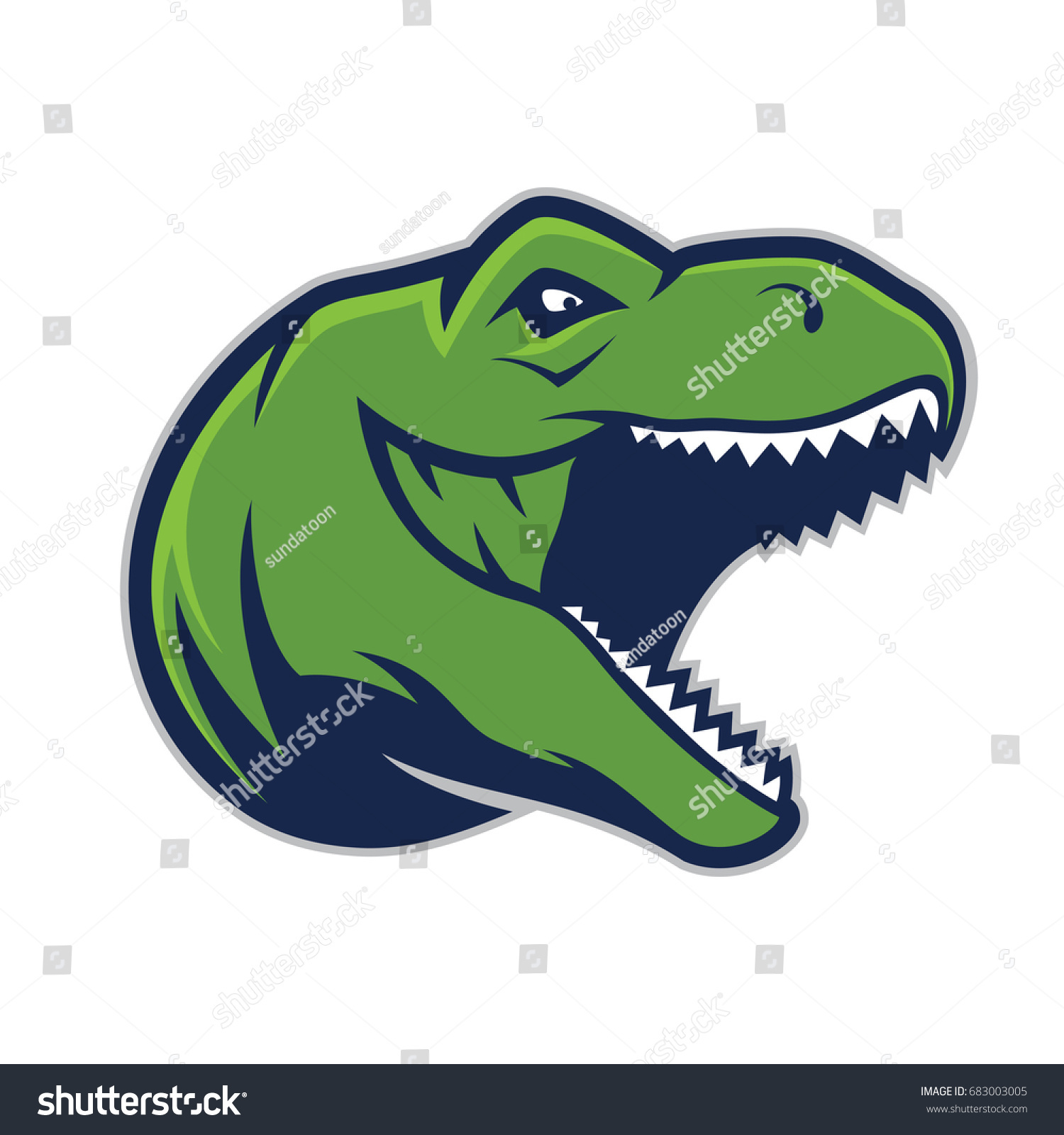 894 T rex head logo Images, Stock Photos & Vectors | Shutterstock