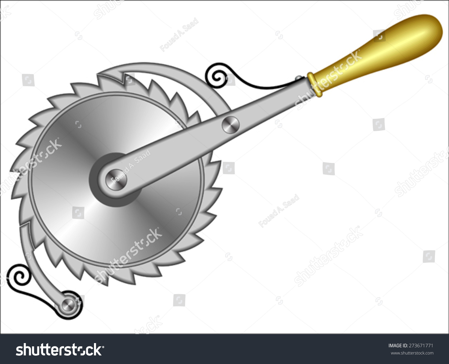 Ratchet Wheel Stock Vector (Royalty Free) 273671771 | Shutterstock