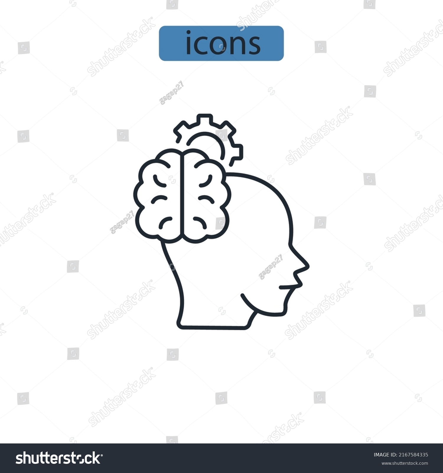 Rational Icons Symbol Vector Elements Infographic Stock Vector (Royalty ...