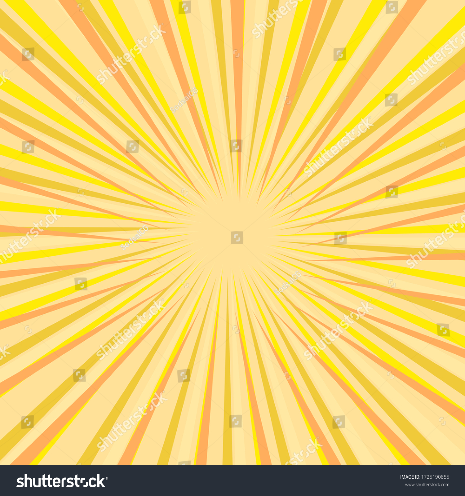 Ray Burst Sunlight Background Textures Pattern Stock Vector (Royalty ...