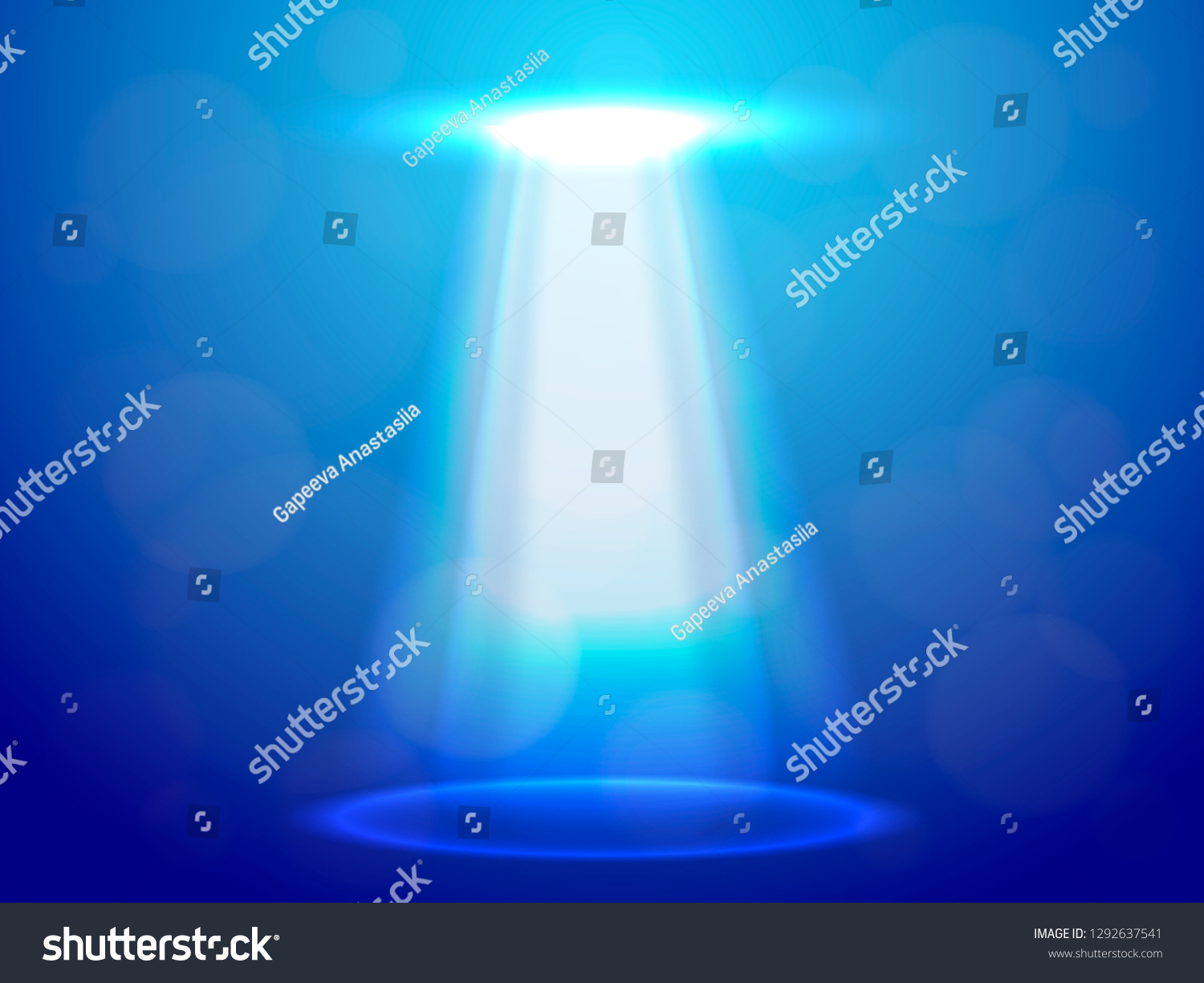 Rays Light Vector Illustration Stock Vector (Royalty Free) 1292637541 ...