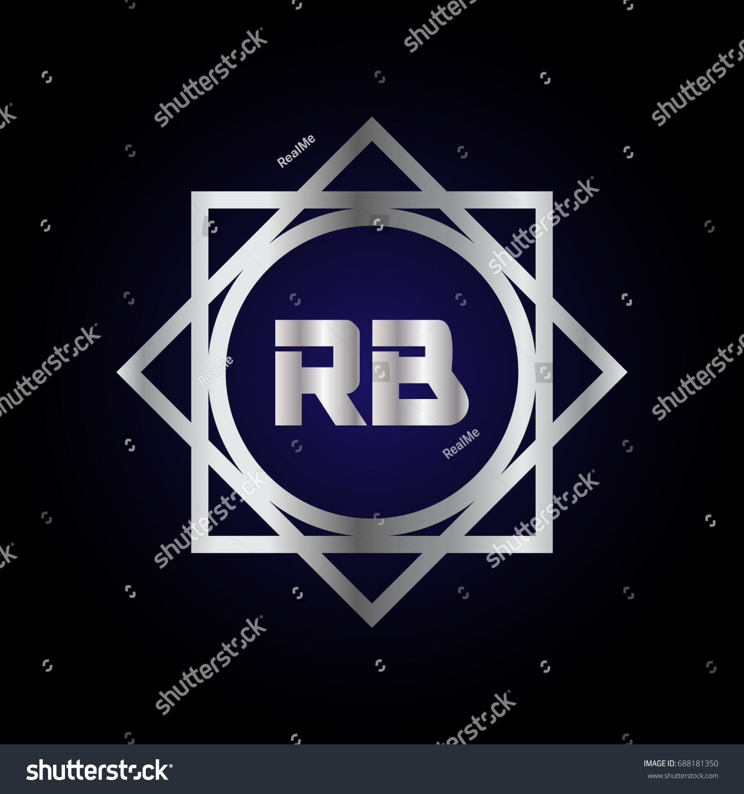 Rb Logo Stock Vector (Royalty Free) 688181350 | Shutterstock