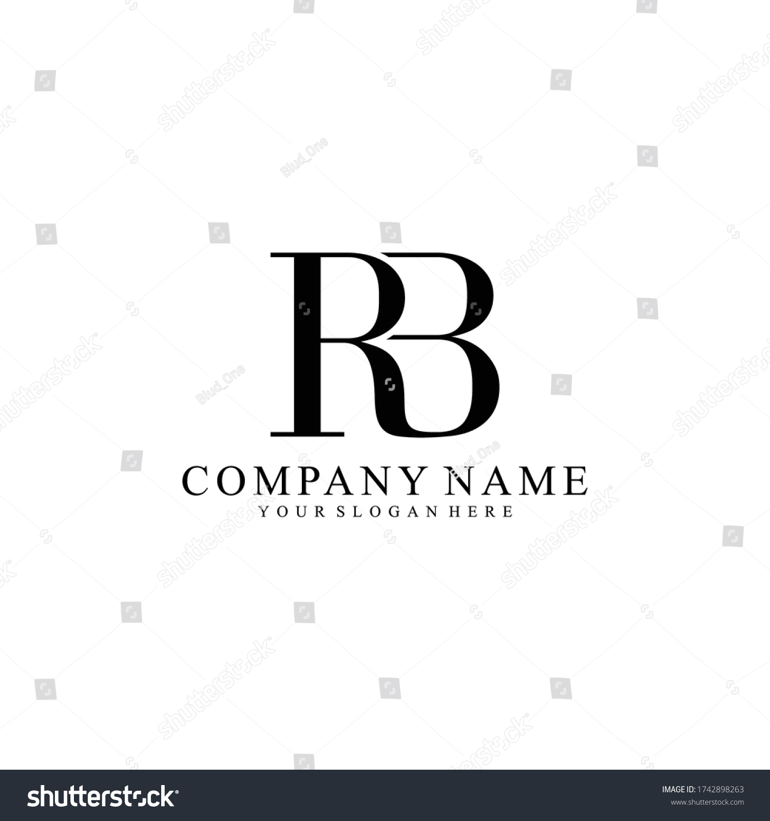 2,373 Letter rb monogram Images, Stock Photos & Vectors | Shutterstock